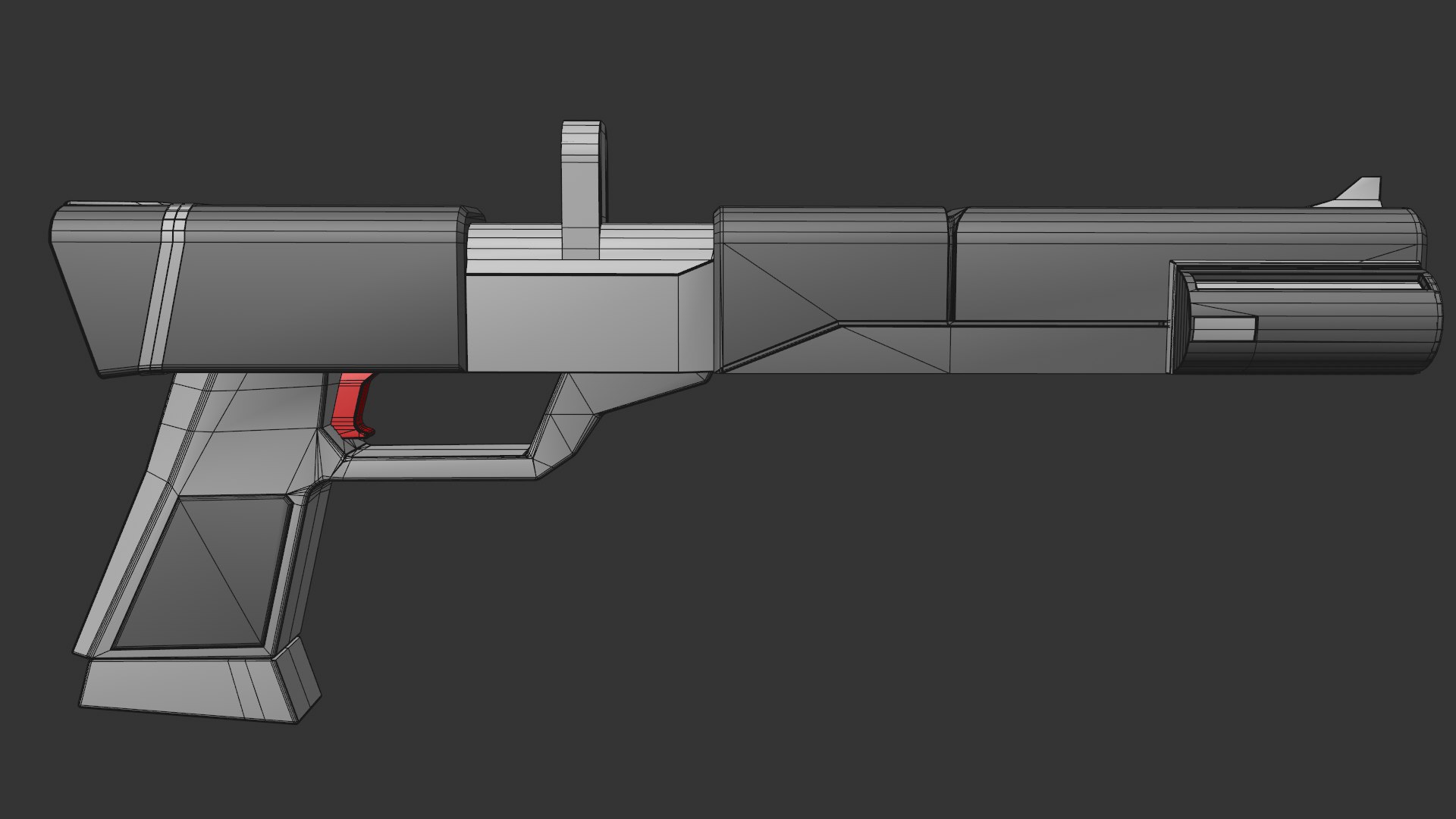 Stylized Gun 3D Model - TurboSquid 2276299