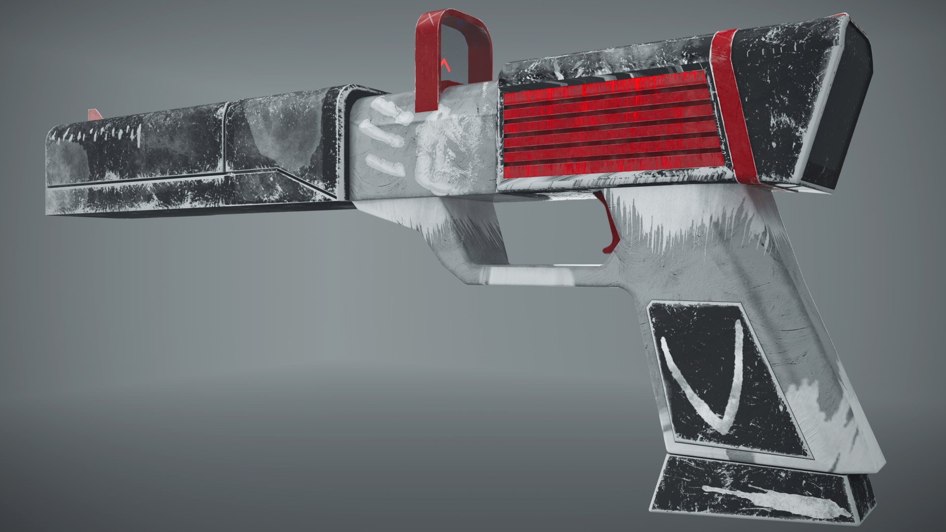 Stylized Gun 3D Model - TurboSquid 2276299
