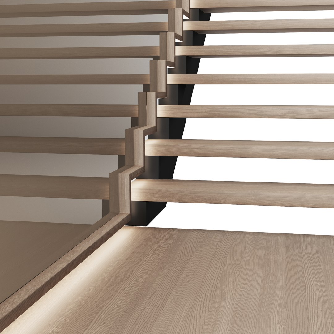 Stairs 3D Model - TurboSquid 2092151