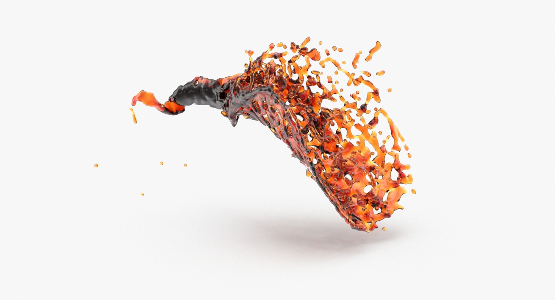 4 Splash Model - TurboSquid 1396292