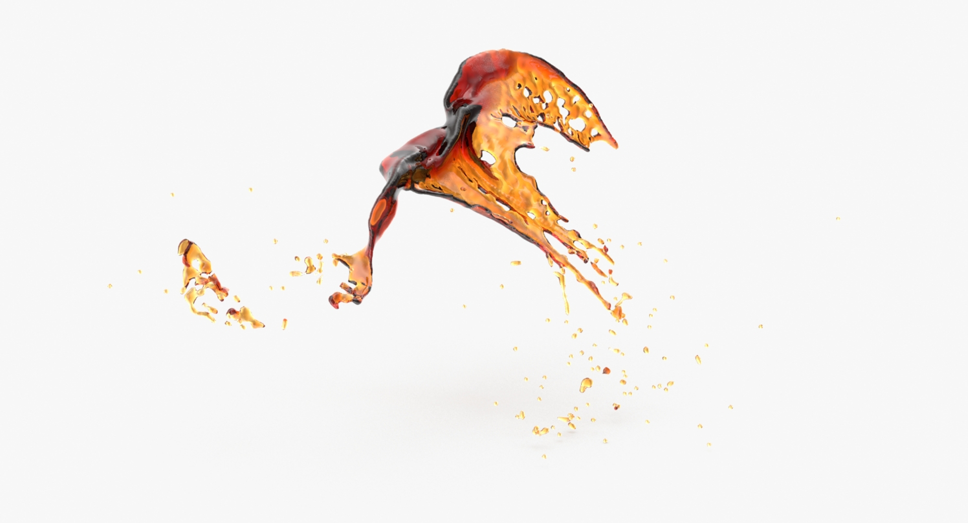 4 Splash Model - TurboSquid 1396292