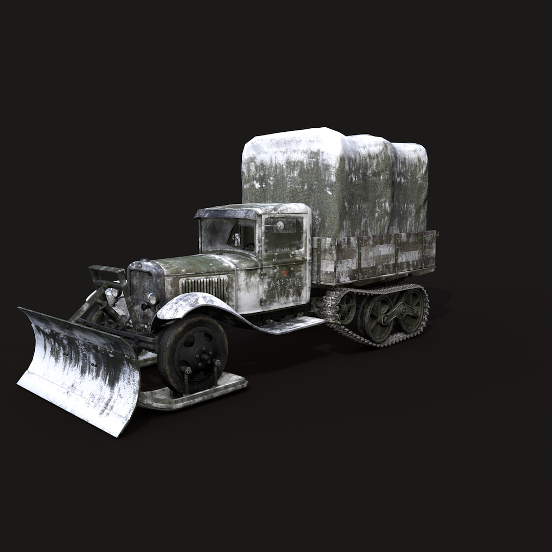 3d Gaz-aa Snow Realistic