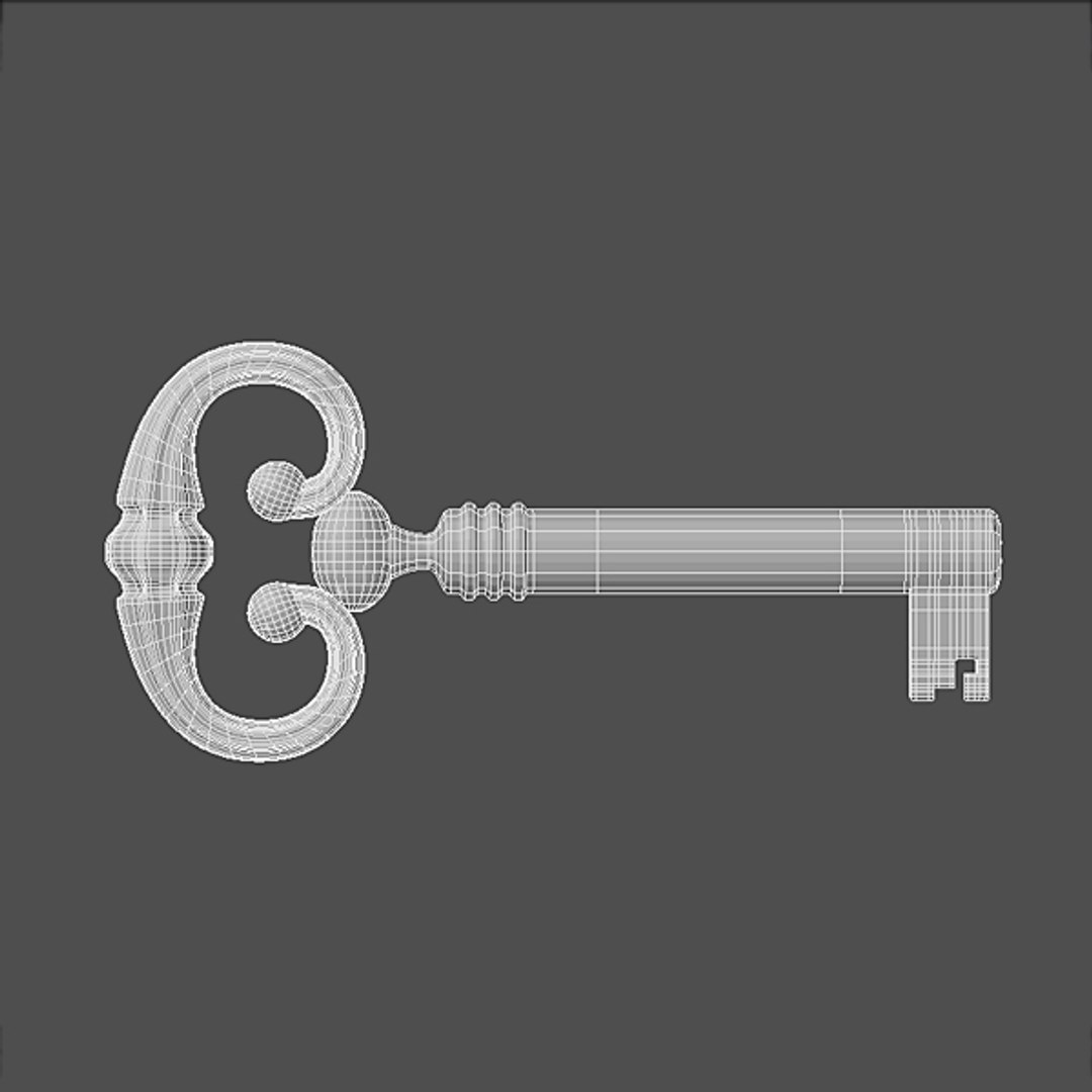 3d 3 Skeleton Keys Model