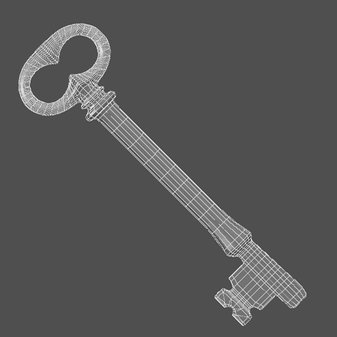 3d 3 Skeleton Keys Model