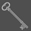 3d 3 Skeleton Keys Model
