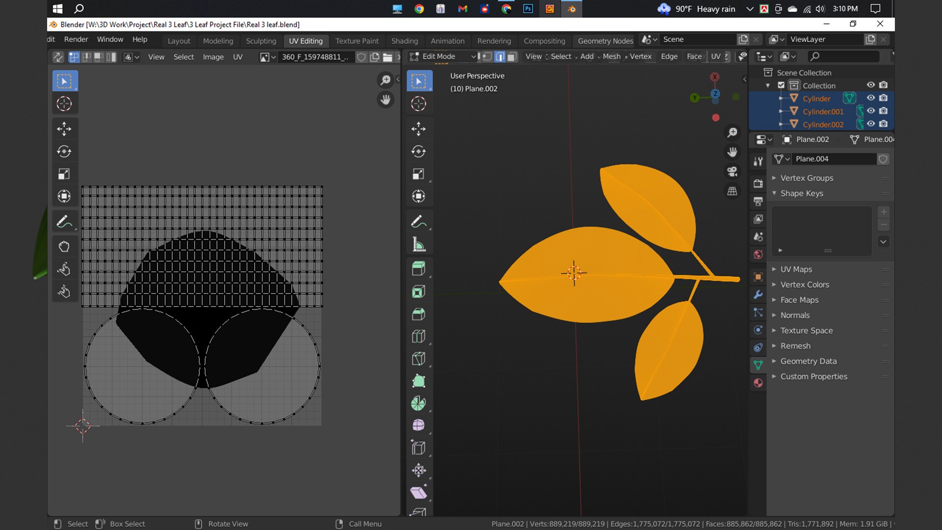 3D Tree Green Leaf Tree Leaves Model - TurboSquid 2248150