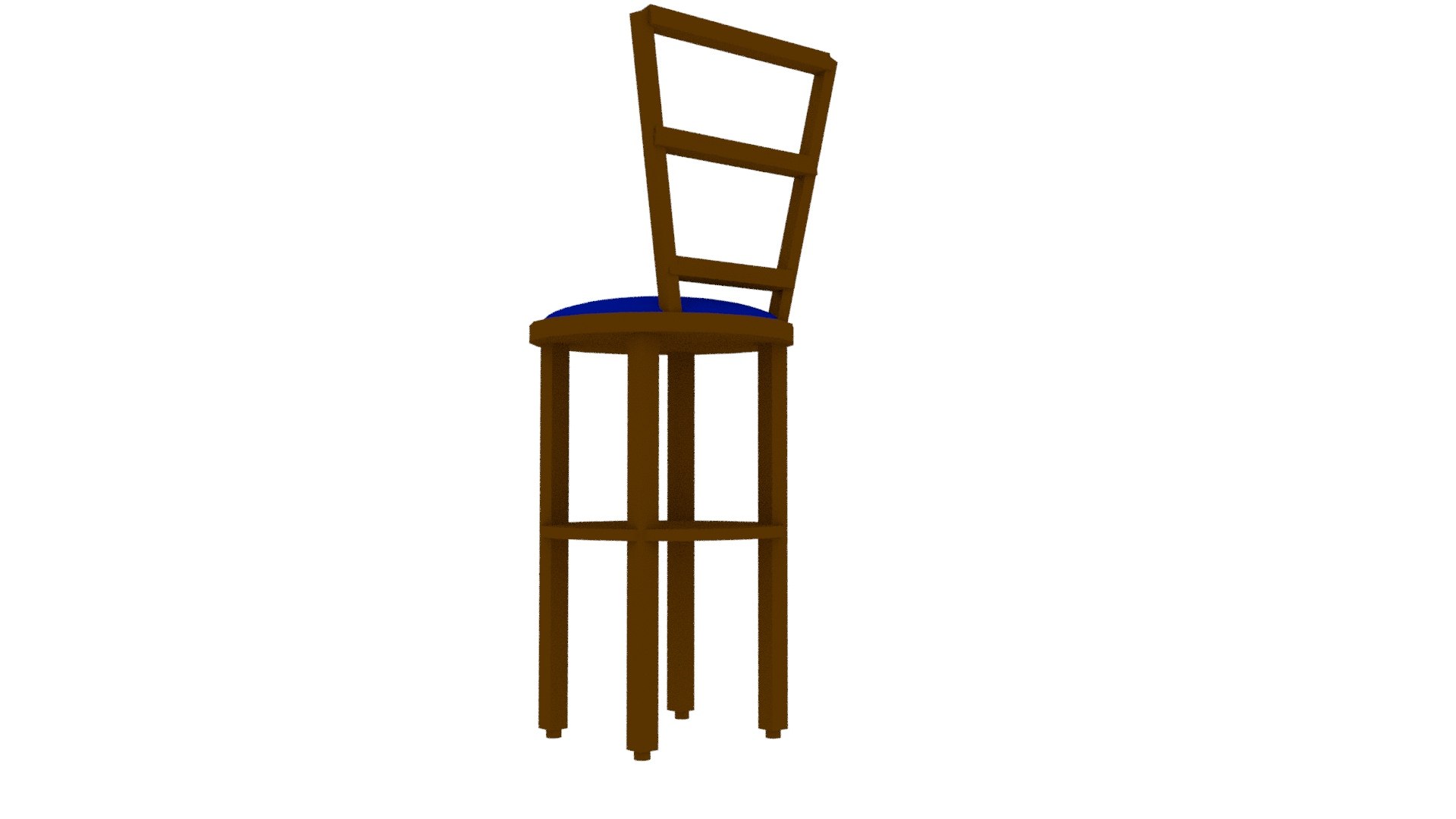 Low Poly Bar Stool 3D model - TurboSquid 2003618