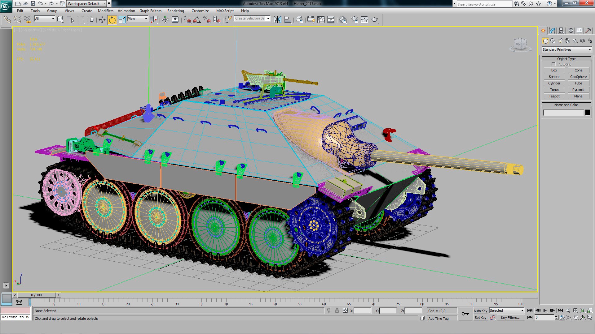 3D Model Jagdpanzer 38t Hetzer - TurboSquid 2018901