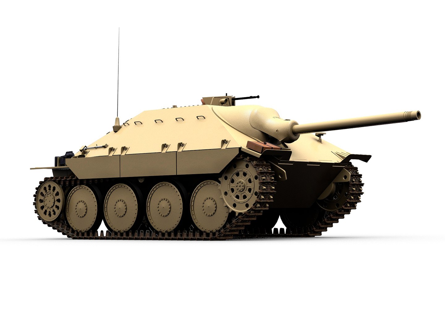 3D Model Jagdpanzer 38t Hetzer - TurboSquid 2018901