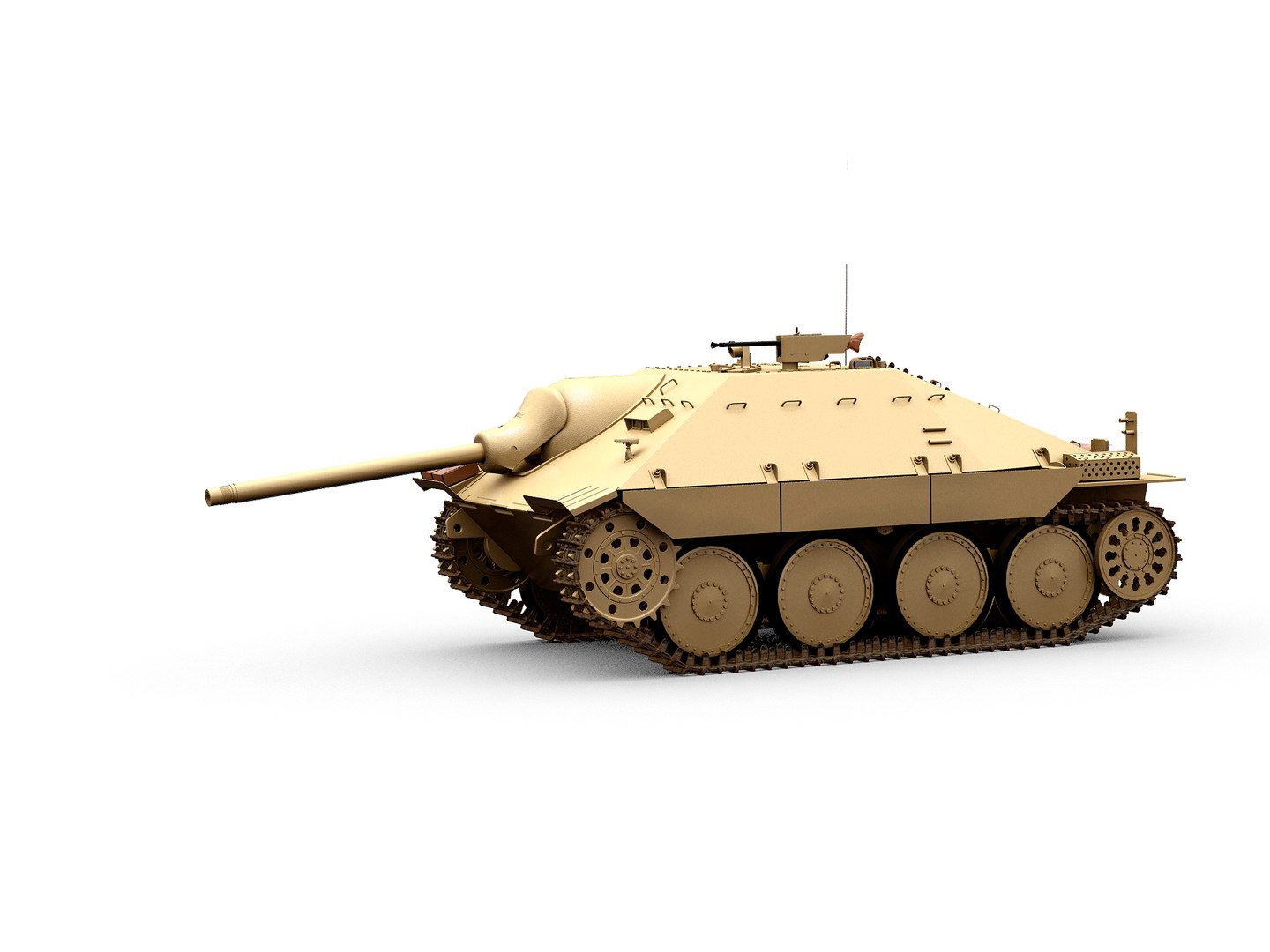 3D Model Jagdpanzer 38t Hetzer - TurboSquid 2018901