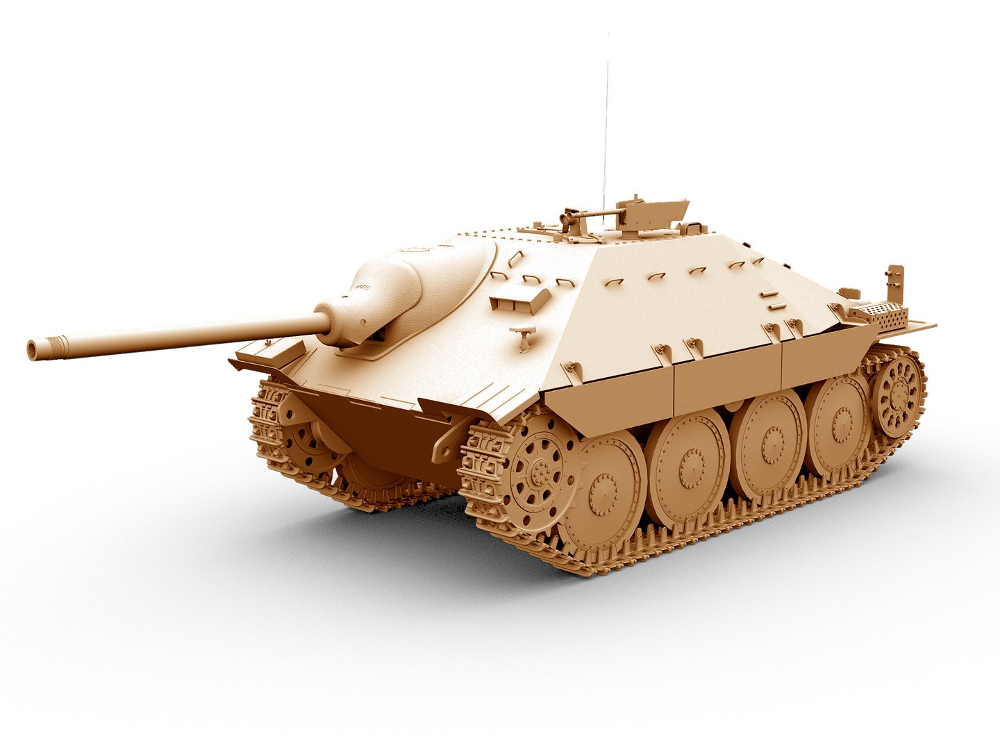 3D Model Jagdpanzer 38t Hetzer - TurboSquid 2018901