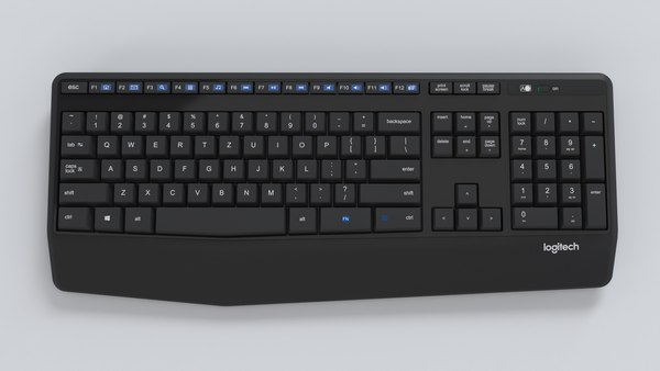 modelo 3d Logitech keyboard 3d model - TurboSquid 1917188