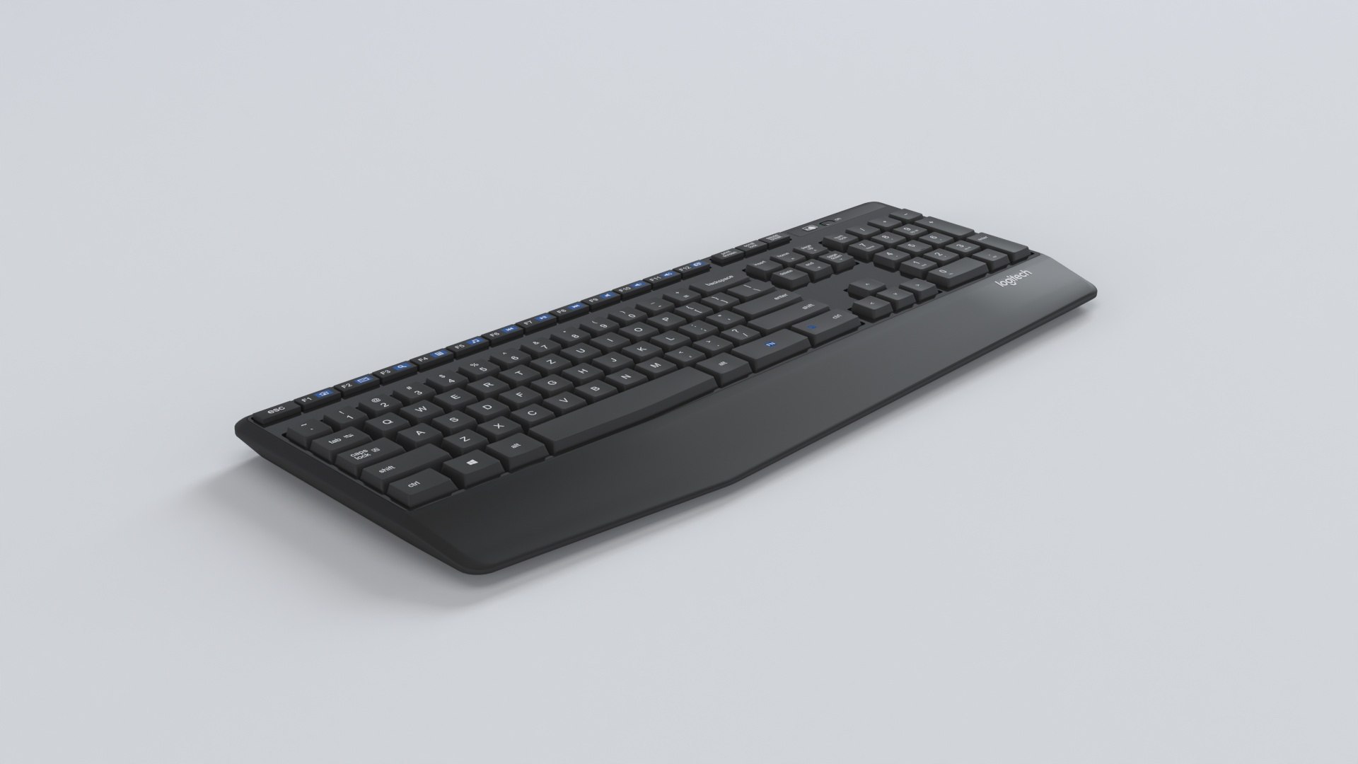Logitech Keyboard 3d Model 3D Model - TurboSquid 1917188