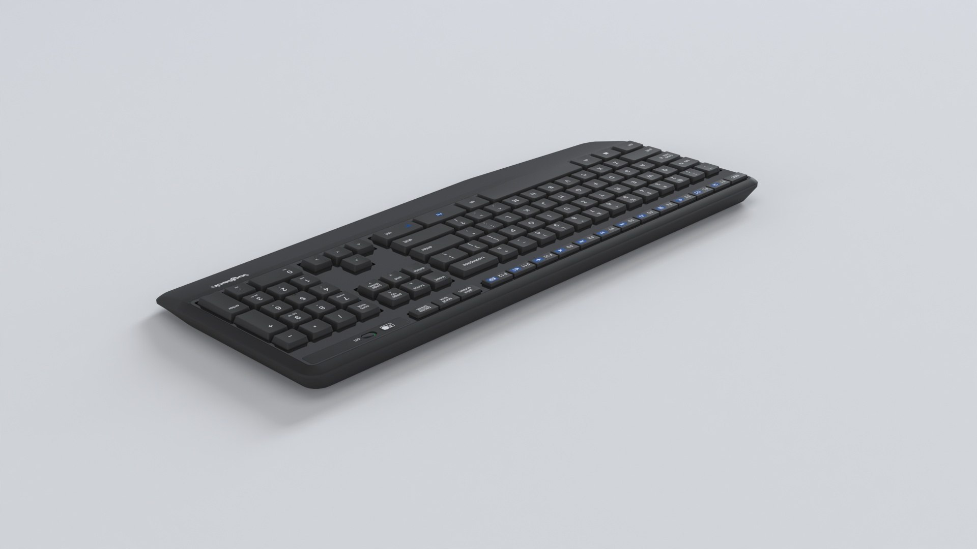 Logitech Keyboard 3d Model 3D Model - TurboSquid 1917188