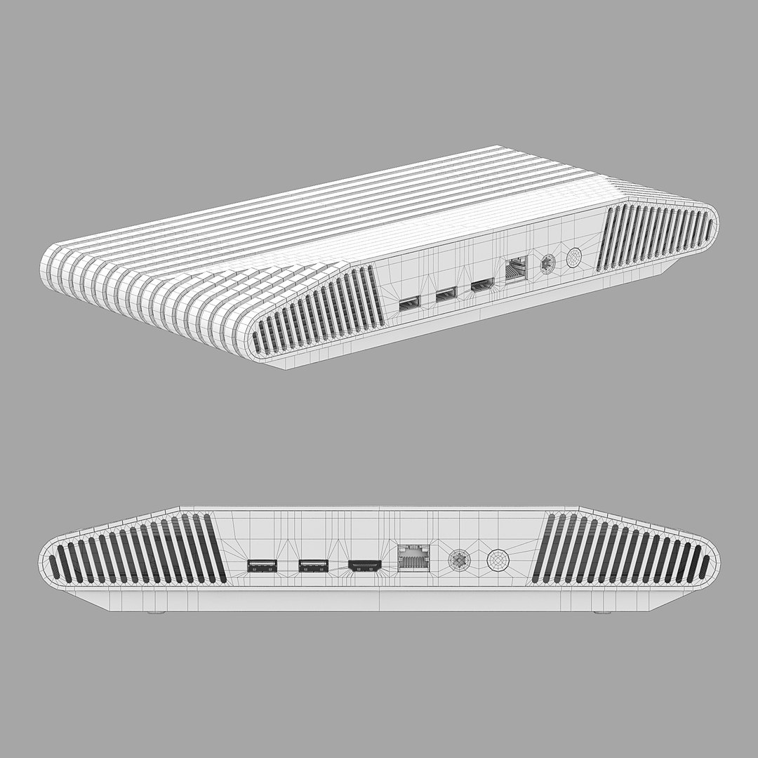 3D Atari VCS Set Model - TurboSquid 2406745