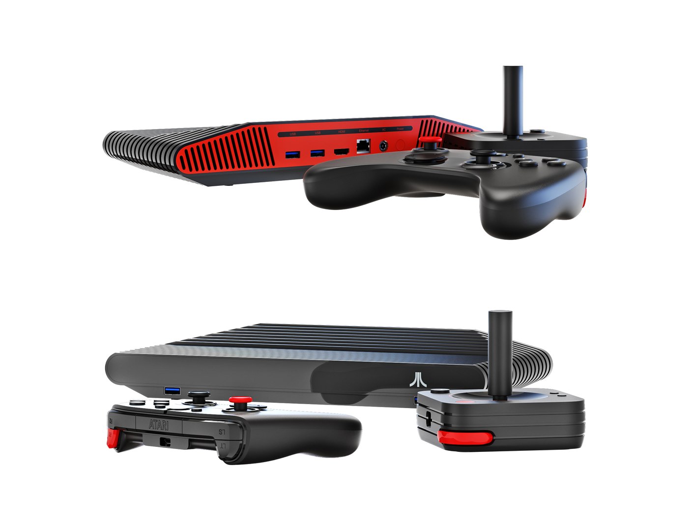 3D Atari VCS Set Model - TurboSquid 2406745