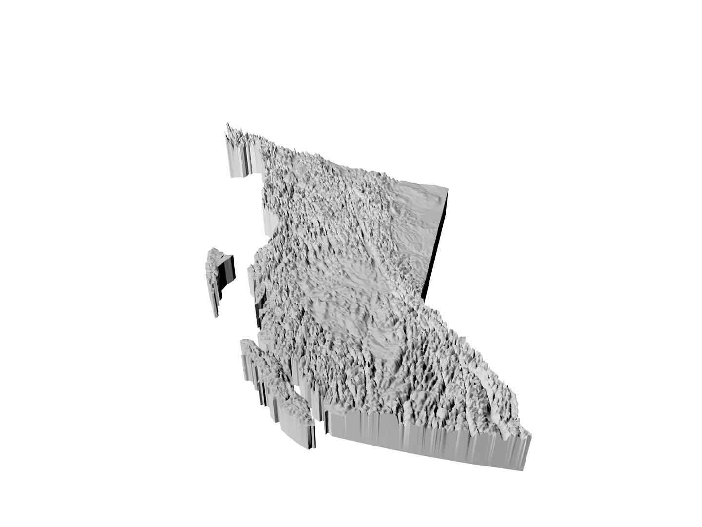 Canada Provinces Printable 3D Model - TurboSquid 1460451