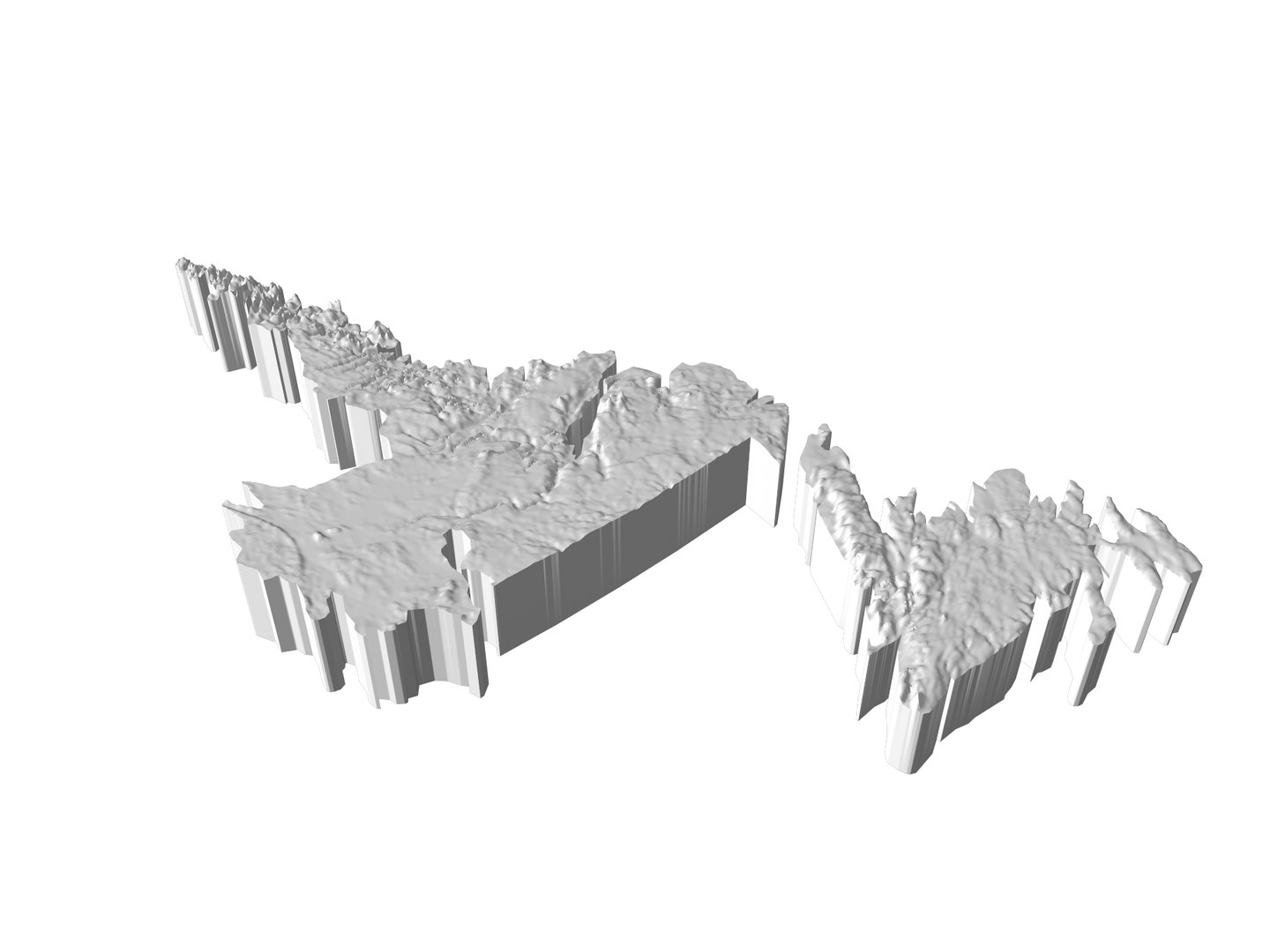 Canada Provinces Printable 3D Model - TurboSquid 1460451