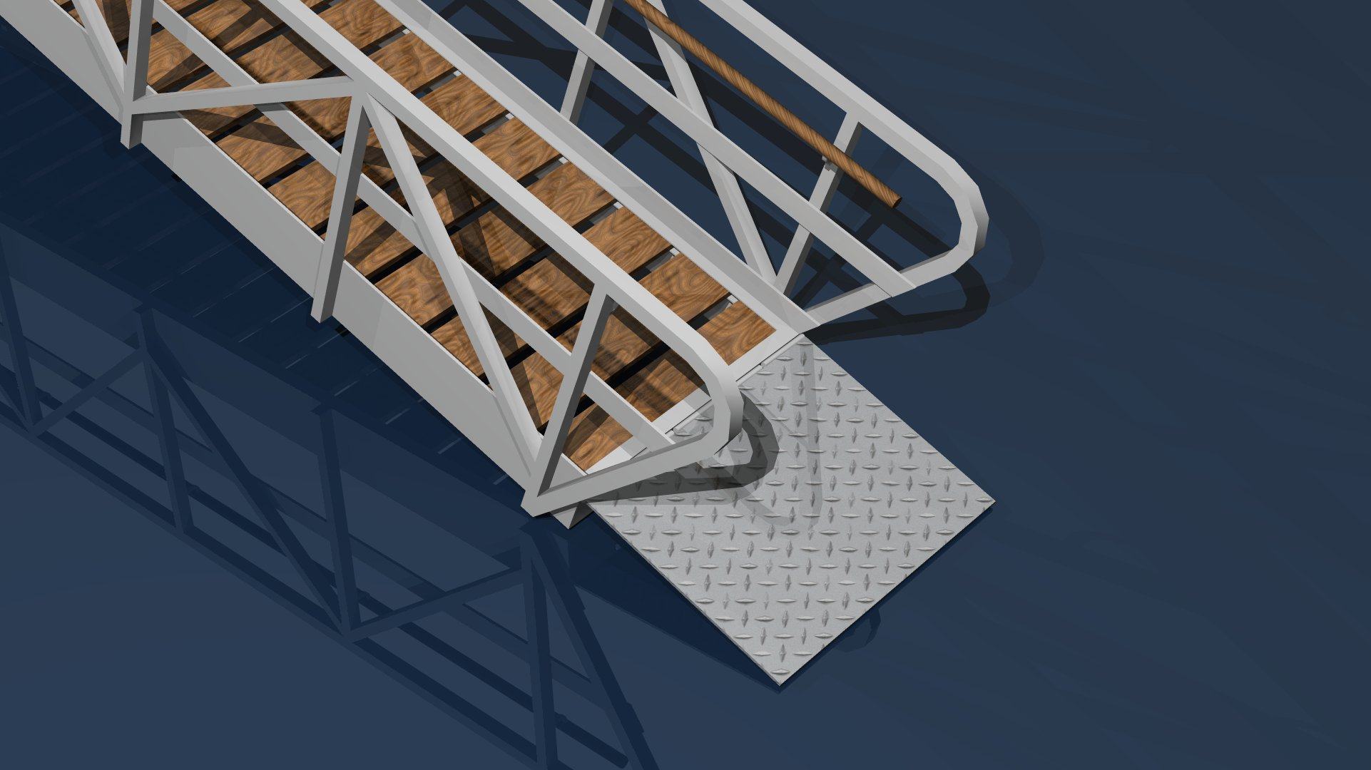 gangway 3d model