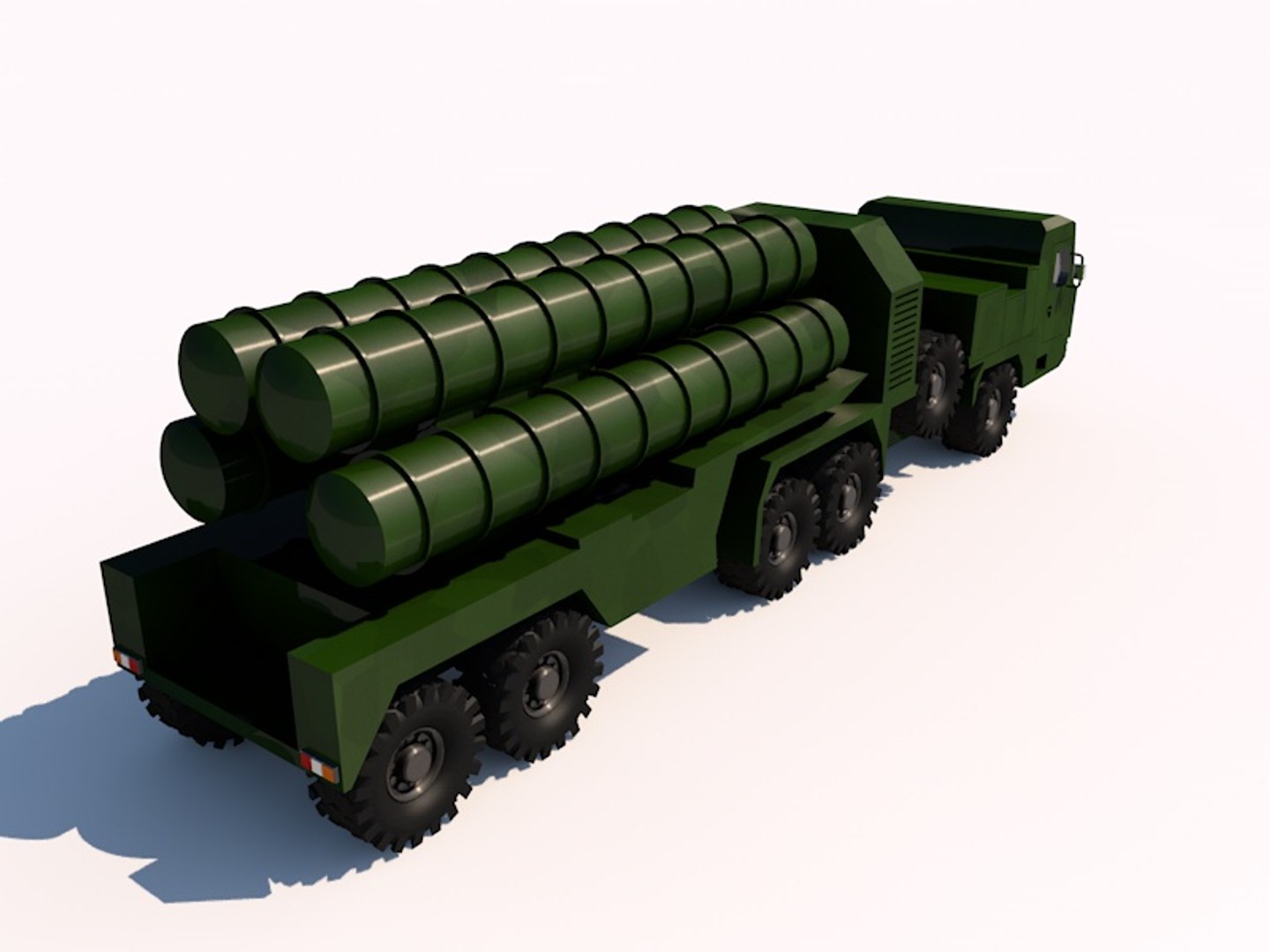 S-400 Missiles 3d Model