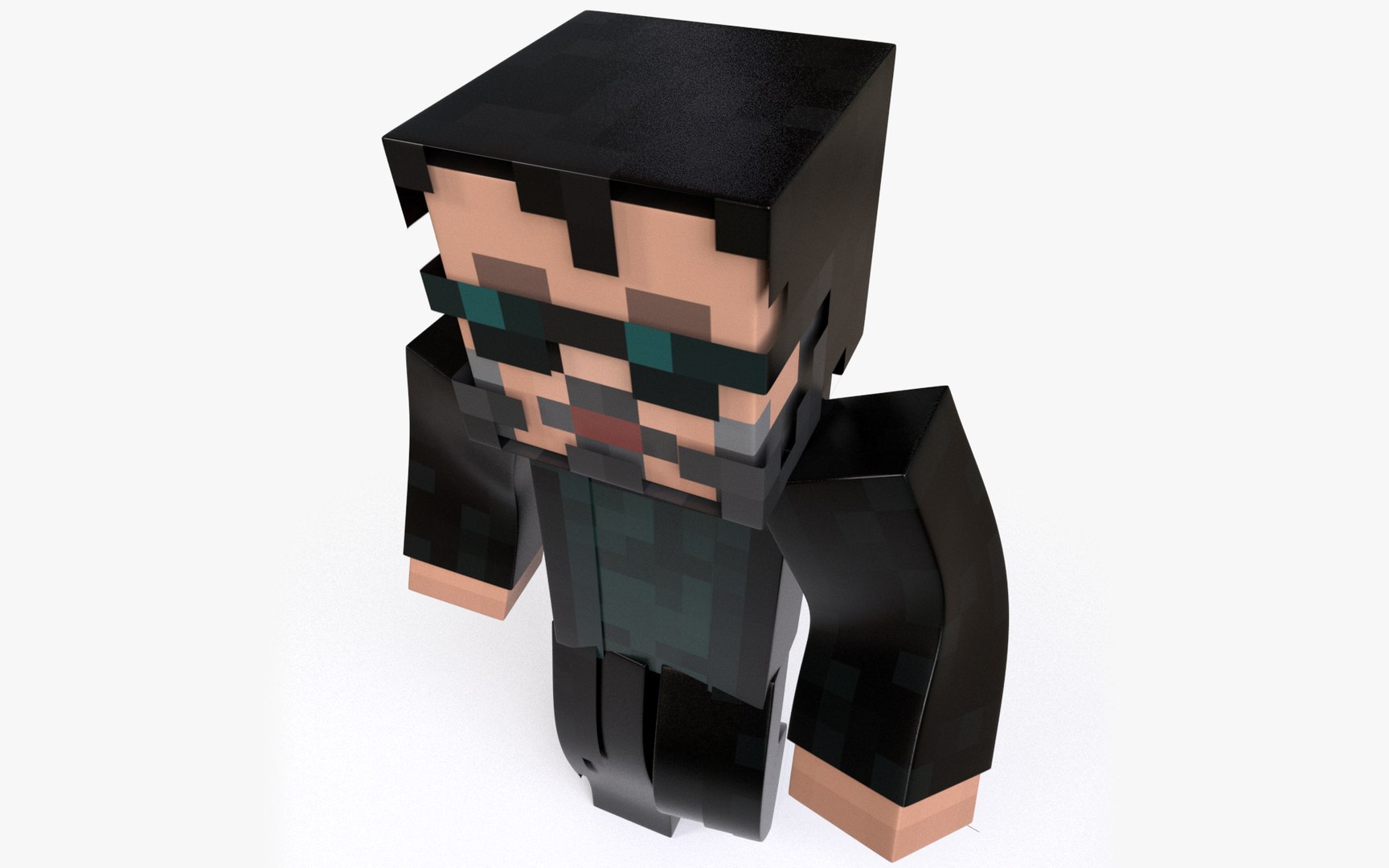 Neo Minecraft - Mixamo Animatable - Vray-Arnold Model - TurboSquid 1830705