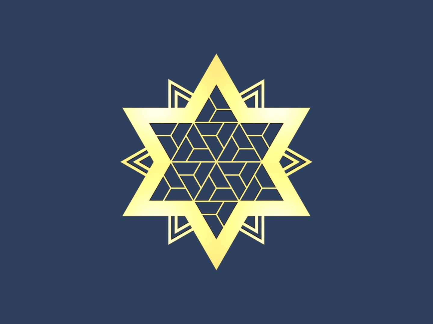 Star David 3D Model - TurboSquid 1417115