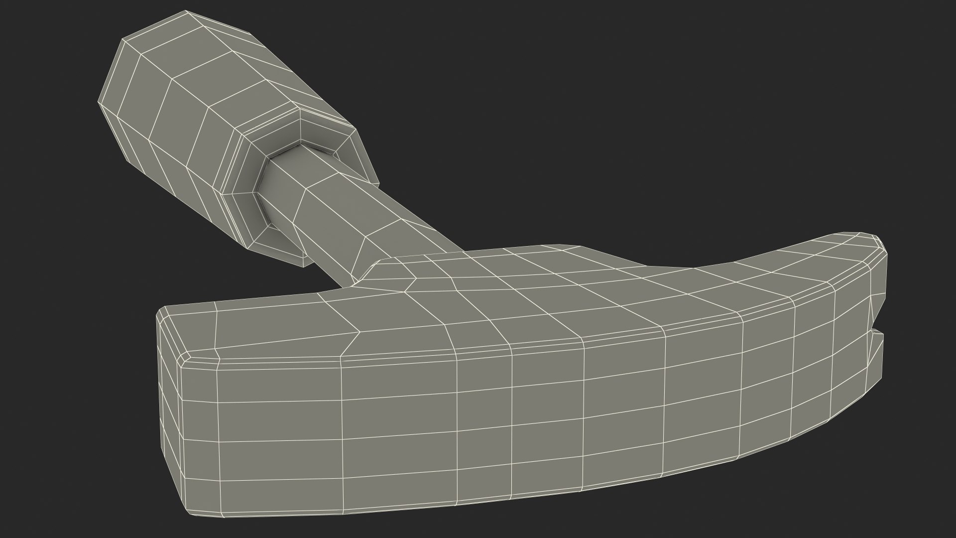 3D model Wooden Hammer Toy - TurboSquid 1718396