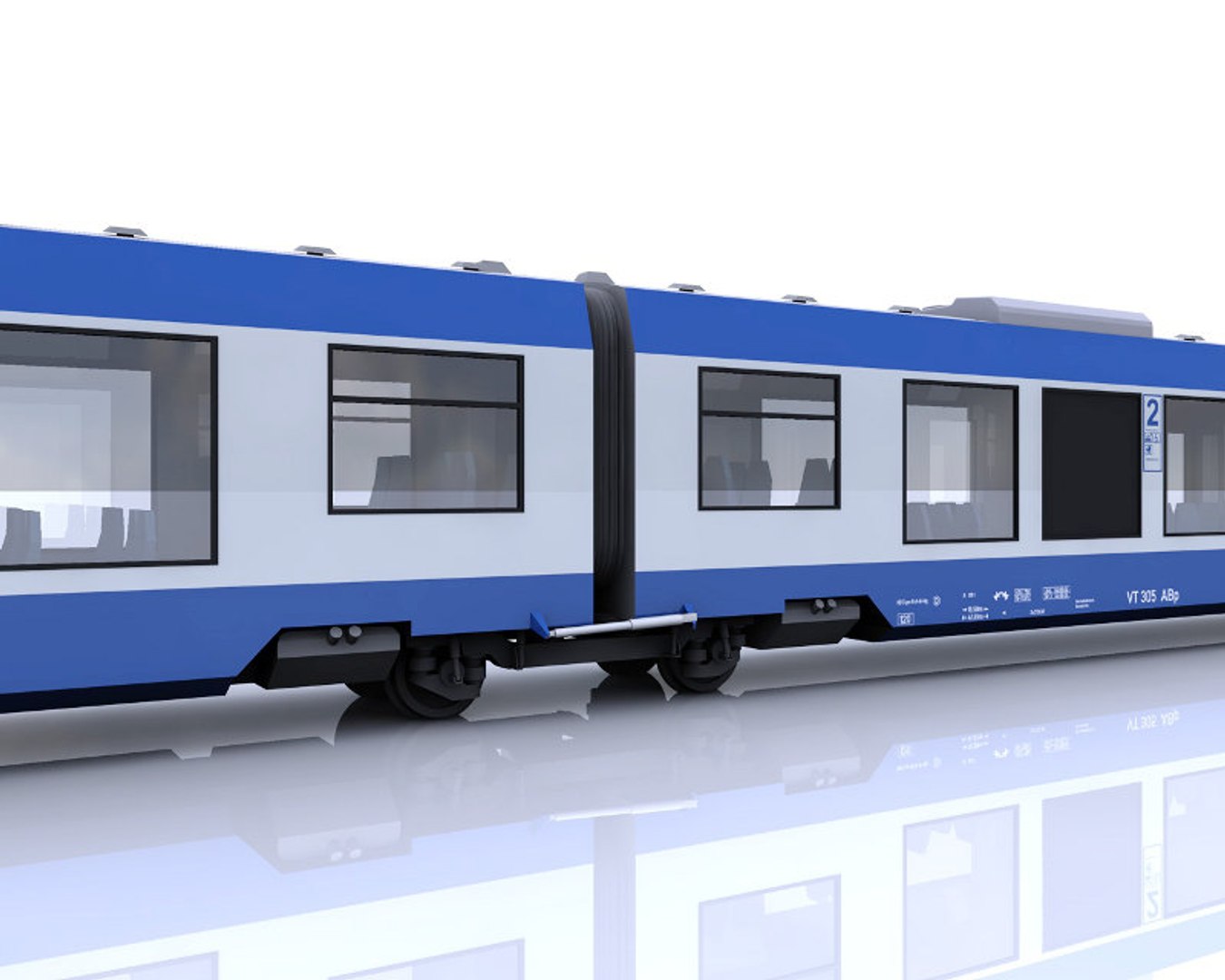 Lint Passenger Train 3d 3ds
