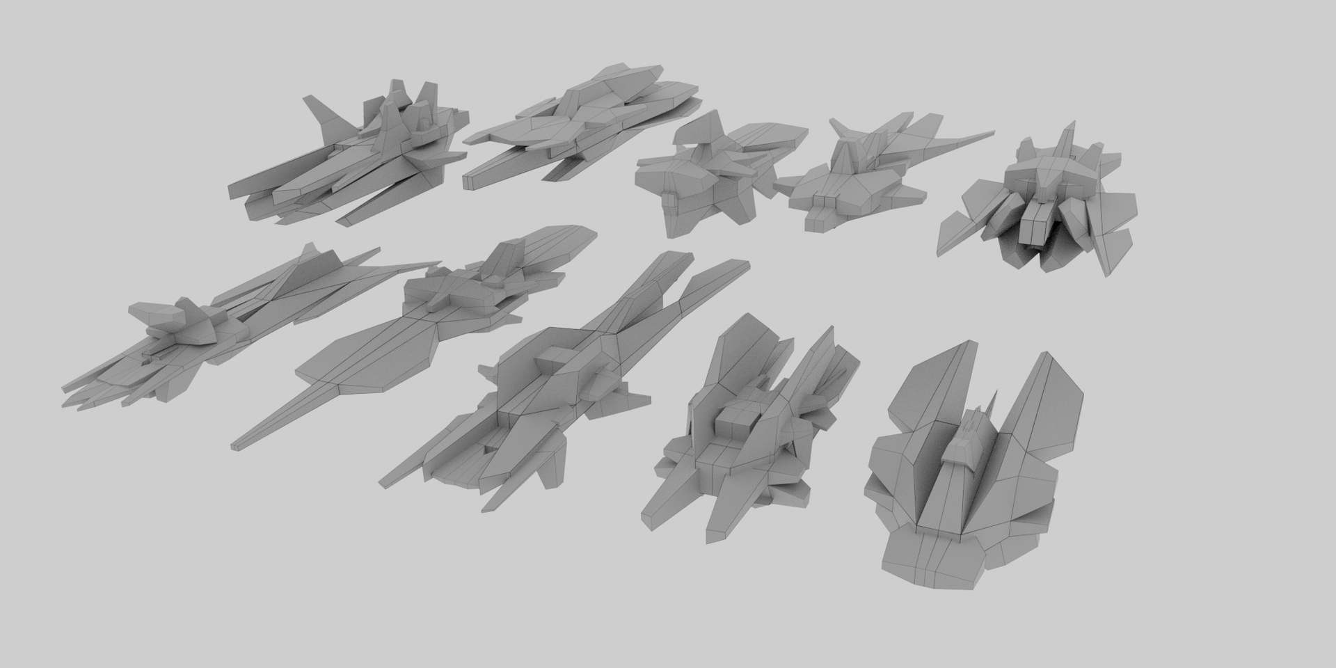 Spaceship basemesh kitbash - 3D model - TurboSquid 1472865