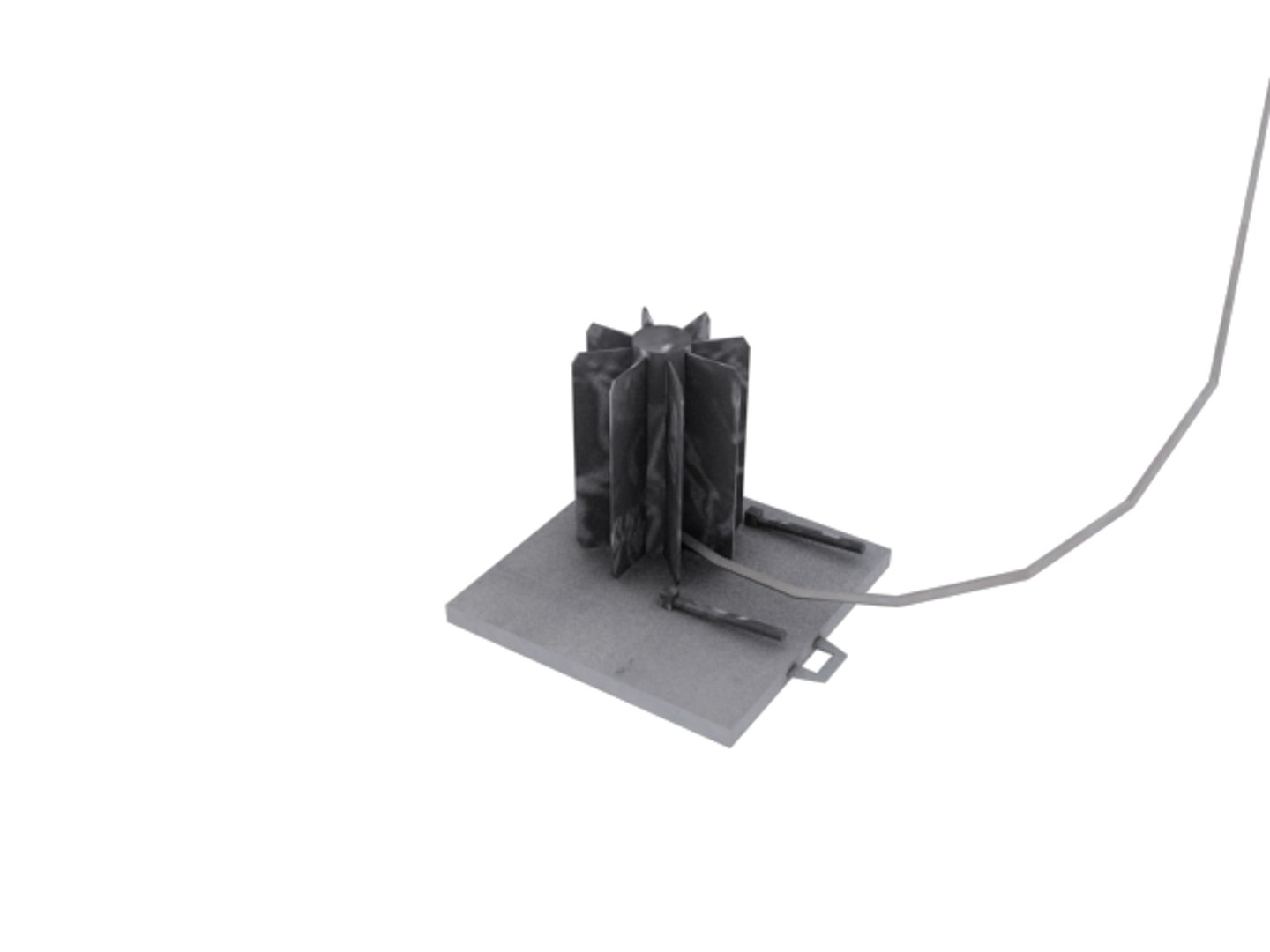 3d Model Of Apollo Lunar Module Alsep