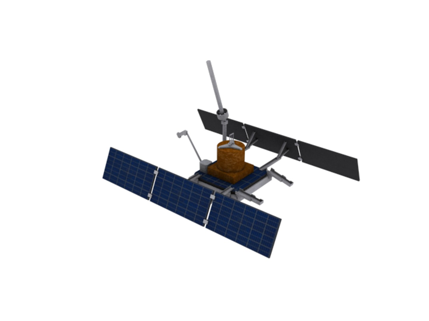 3d Model Of Apollo Lunar Module Alsep