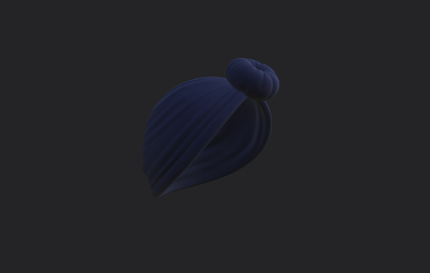 Women Turban Hat 3D Model - TurboSquid 1586881