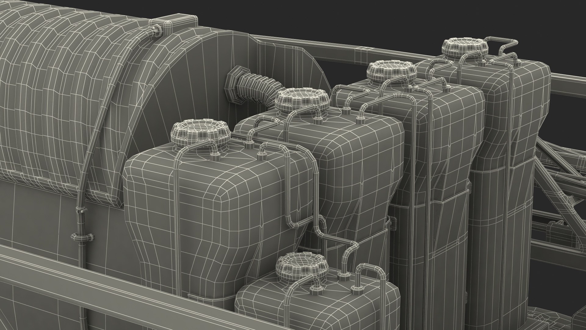 Folding arms farm sprayer 3D model - TurboSquid 1492949