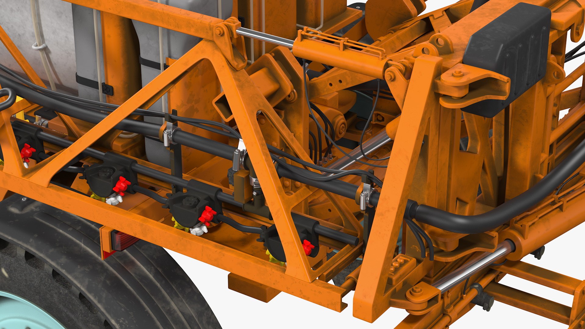 Folding arms farm sprayer 3D model - TurboSquid 1492949