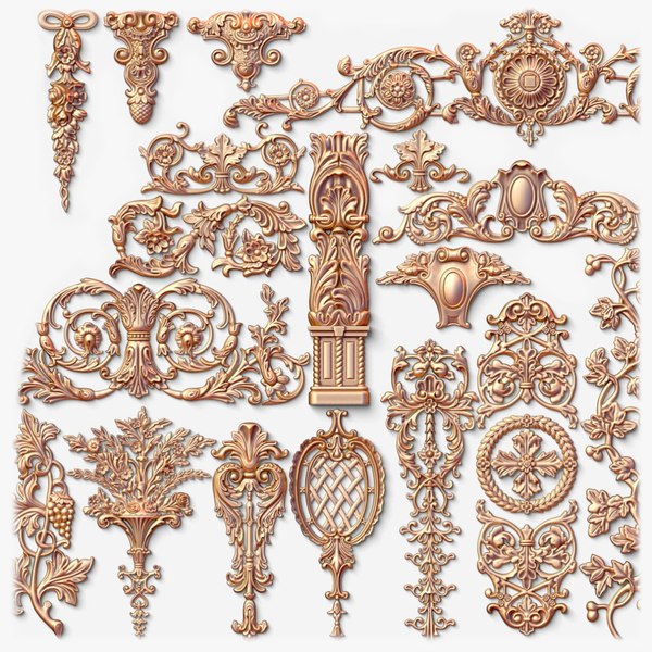 3D Rococo Models | TurboSquid