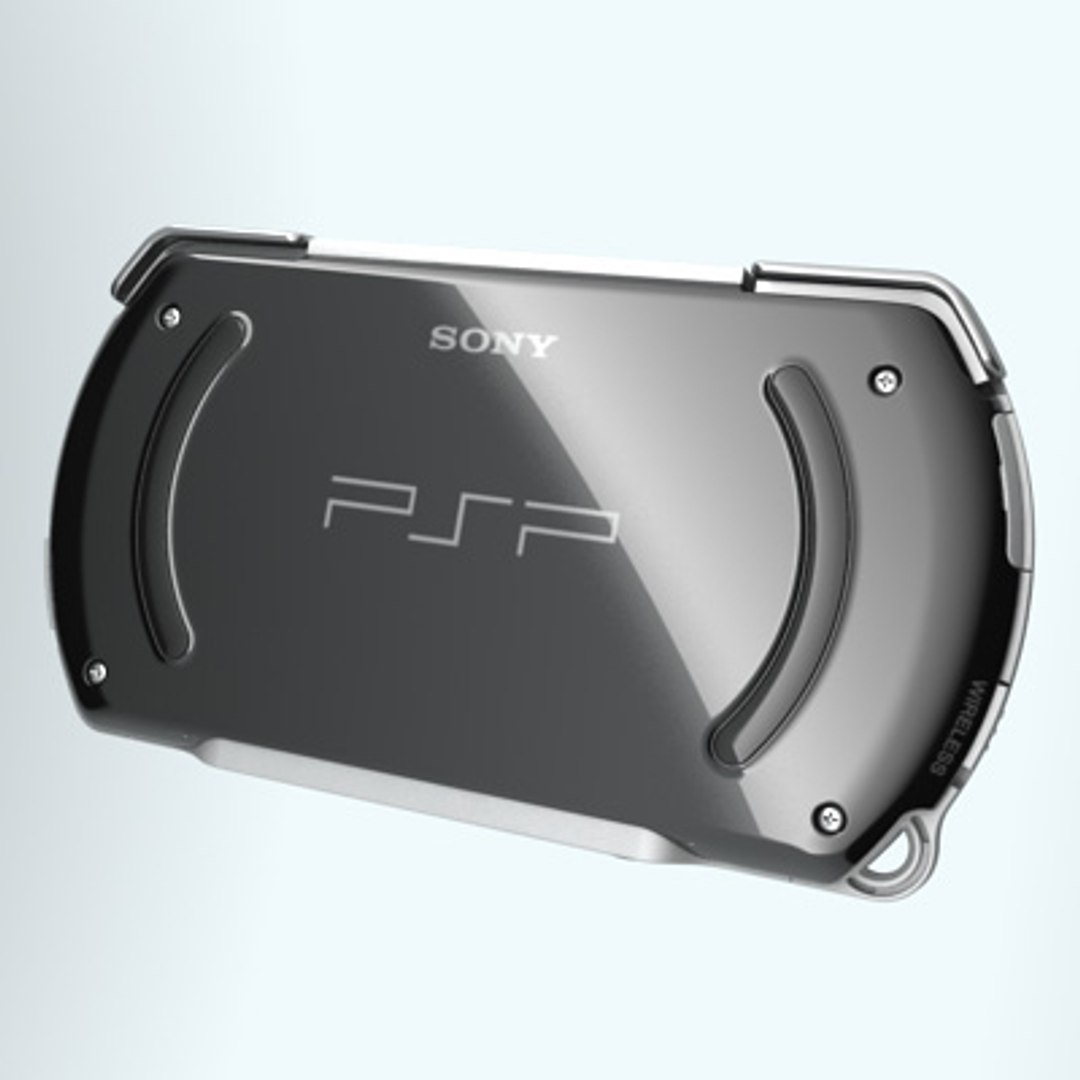 Sony Psp 3d Model