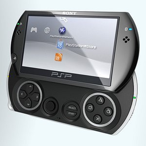 Sony PSP Go 3D Models for Download | TurboSquid