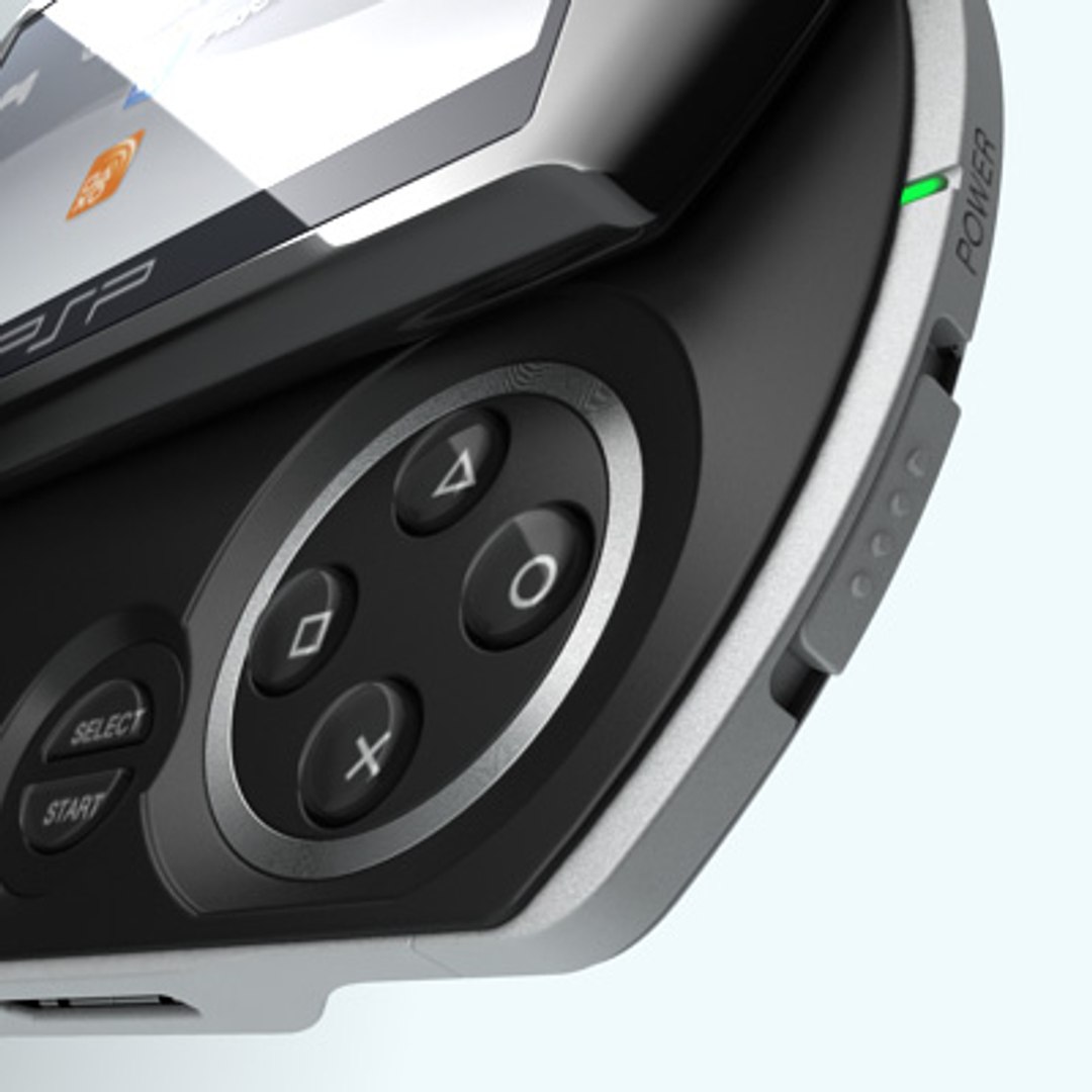 Sony Psp 3d Model