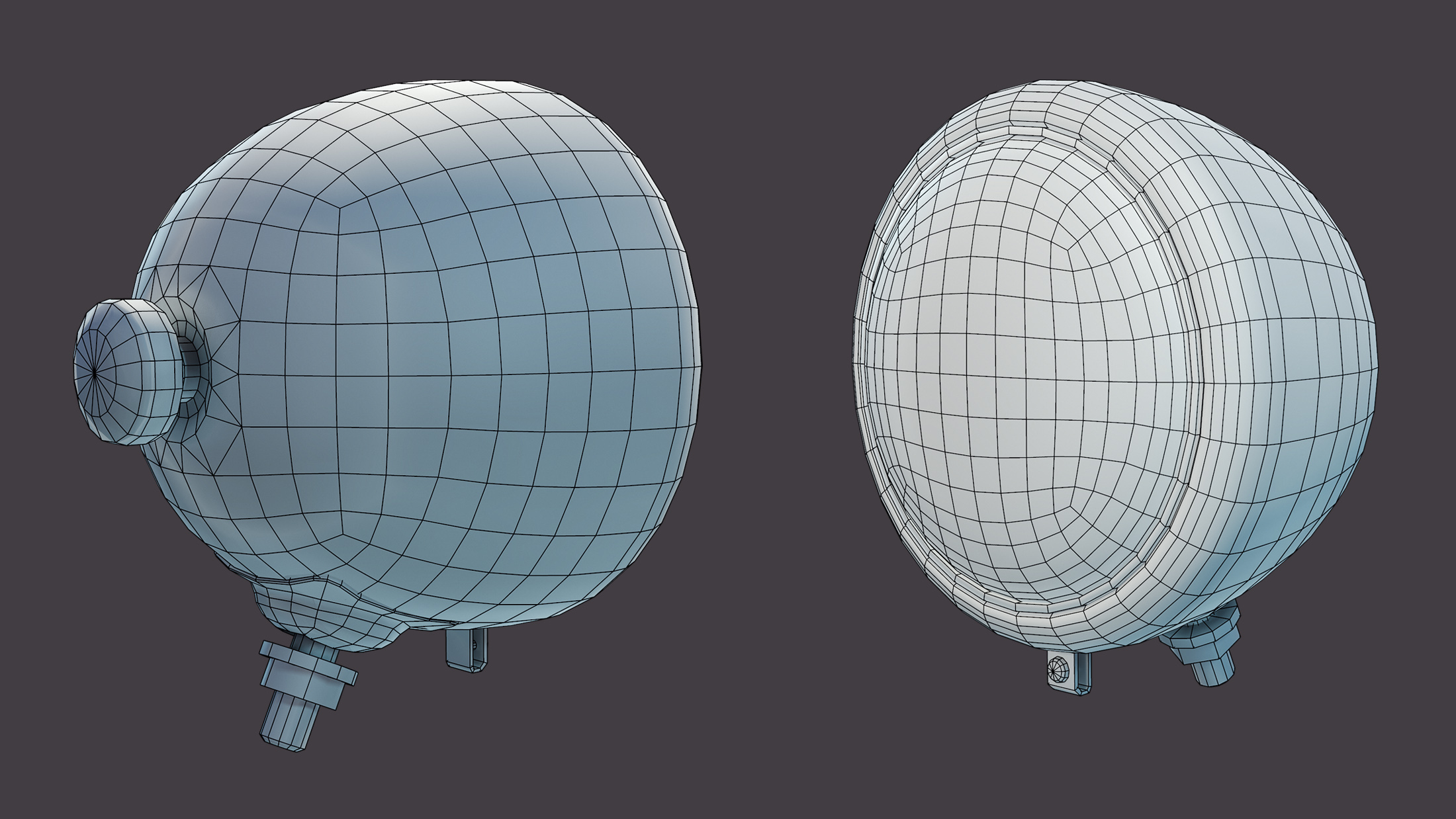 3D ready headlight - TurboSquid 1628395