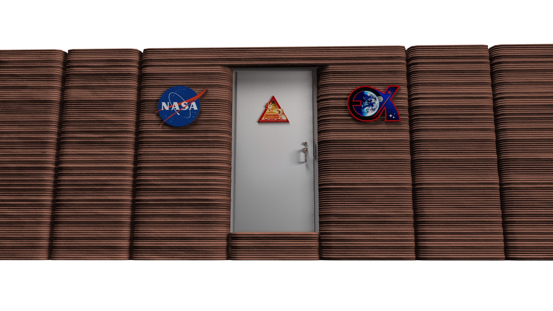 3D Model NASA 3D-printed CHAPEA Mars Duna Alpha Habitat - TurboSquid ...