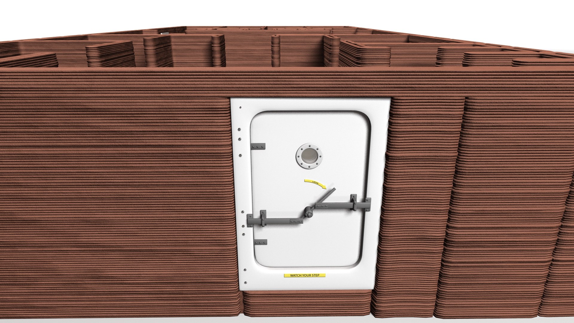 3D Model NASA 3D-printed CHAPEA Mars Duna Alpha Habitat - TurboSquid ...