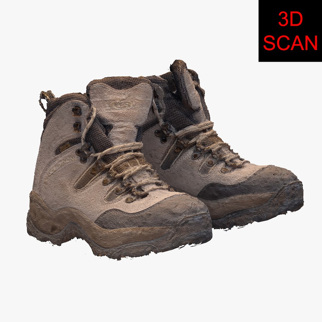 Scan mountain boot model - TurboSquid 1272149