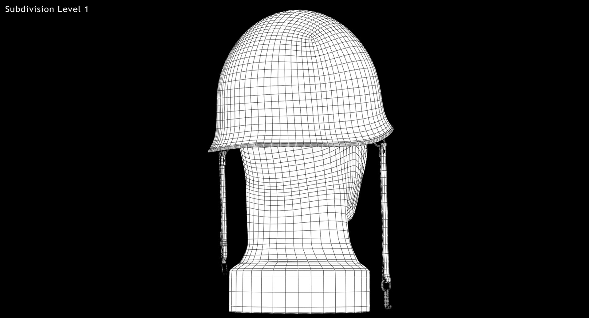 army m1 helmet ww2 3d model