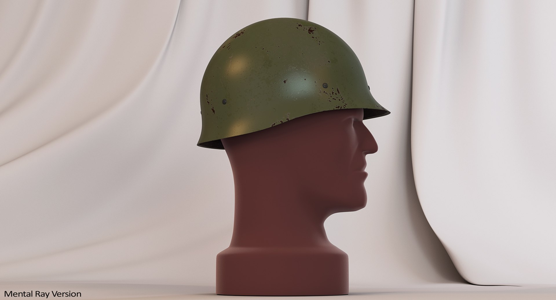 Army M1 Helmet Ww2 3d Model