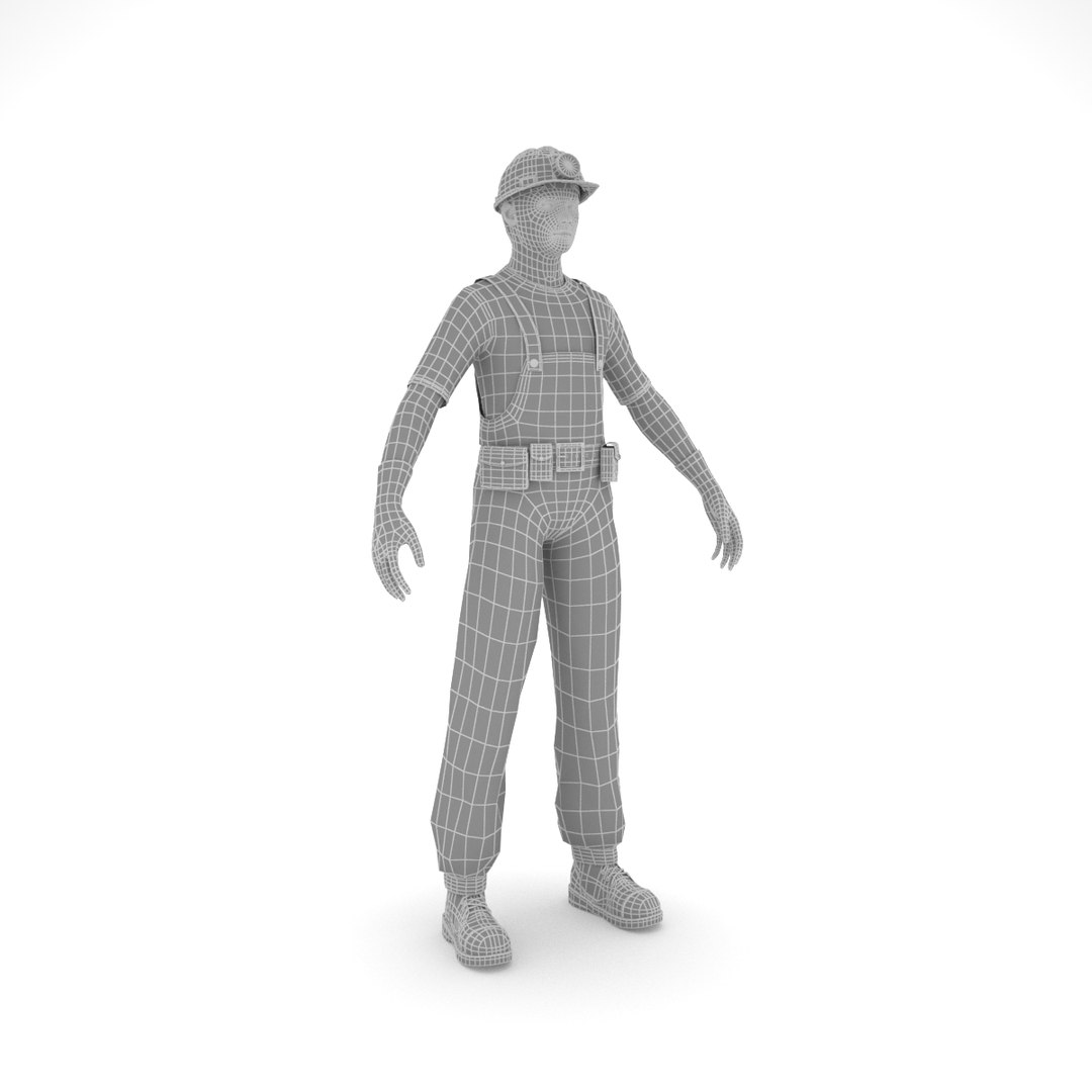 Workman Work 3D - TurboSquid 1362150