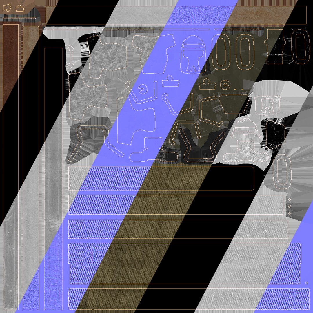 3D US WWII M1 Combat Helmet Model - TurboSquid 1863434