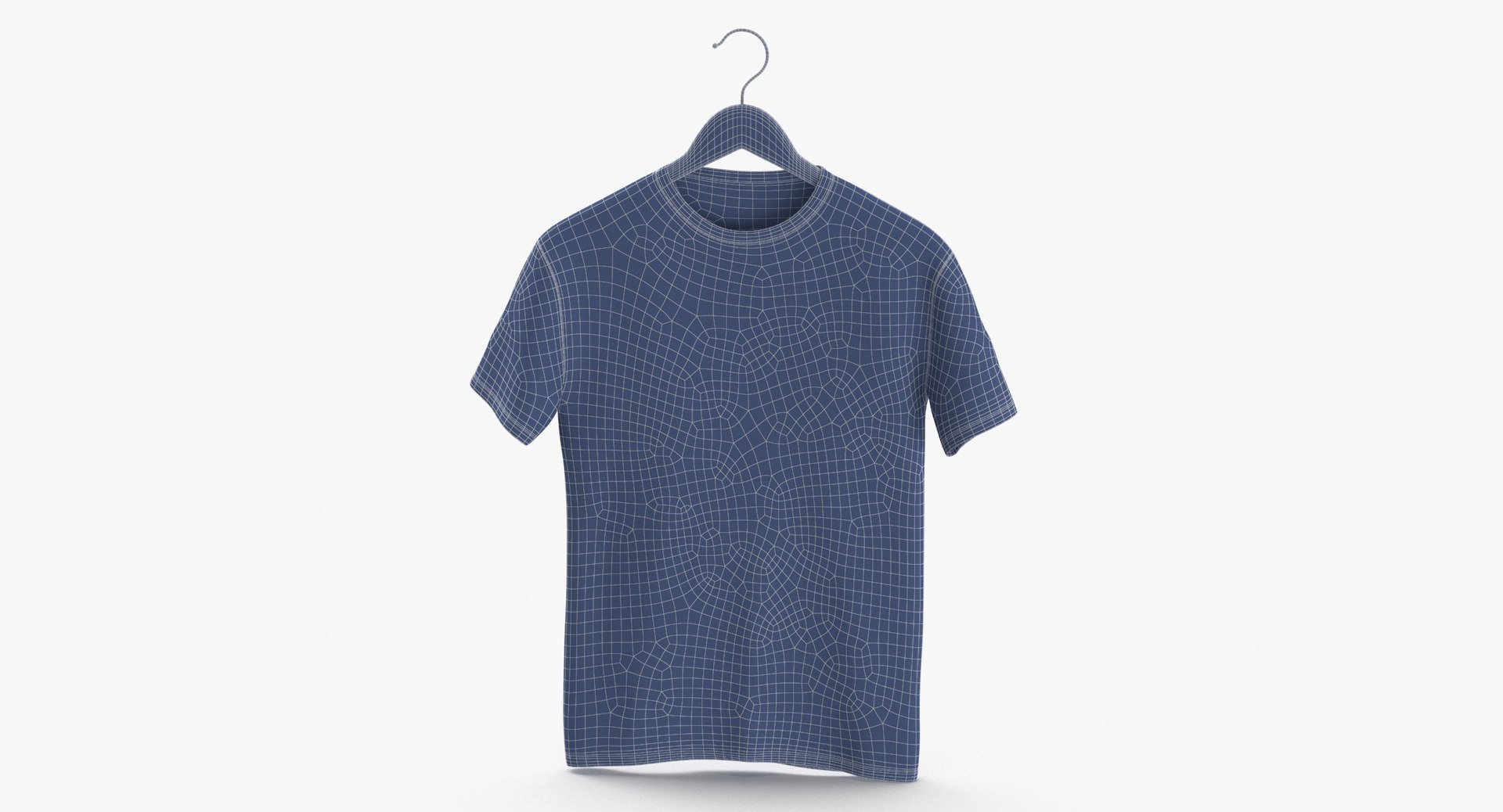 3D Male Crew Neck Hanging 30 Colors Pack Model - TurboSquid 1813037