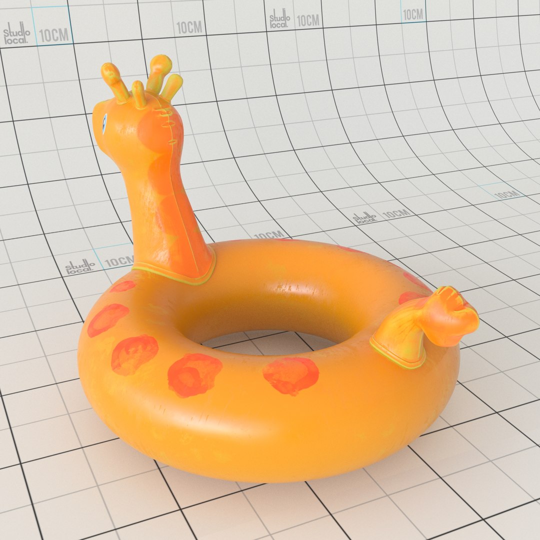 Inflatable Ring 3D Model - TurboSquid 1208990