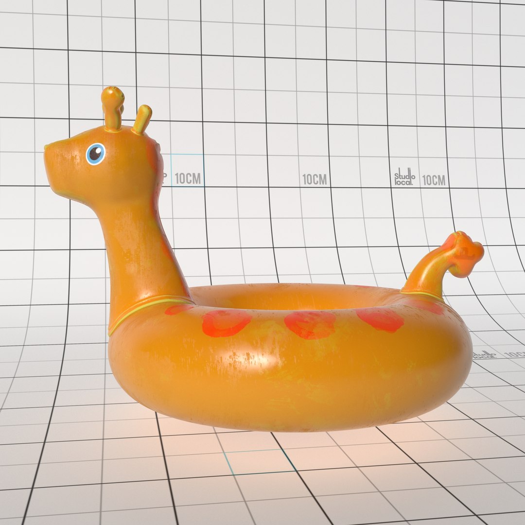 Inflatable Ring 3D Model - TurboSquid 1208990
