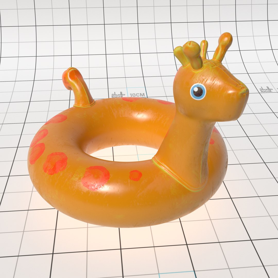 Inflatable Ring 3D Model - TurboSquid 1208990